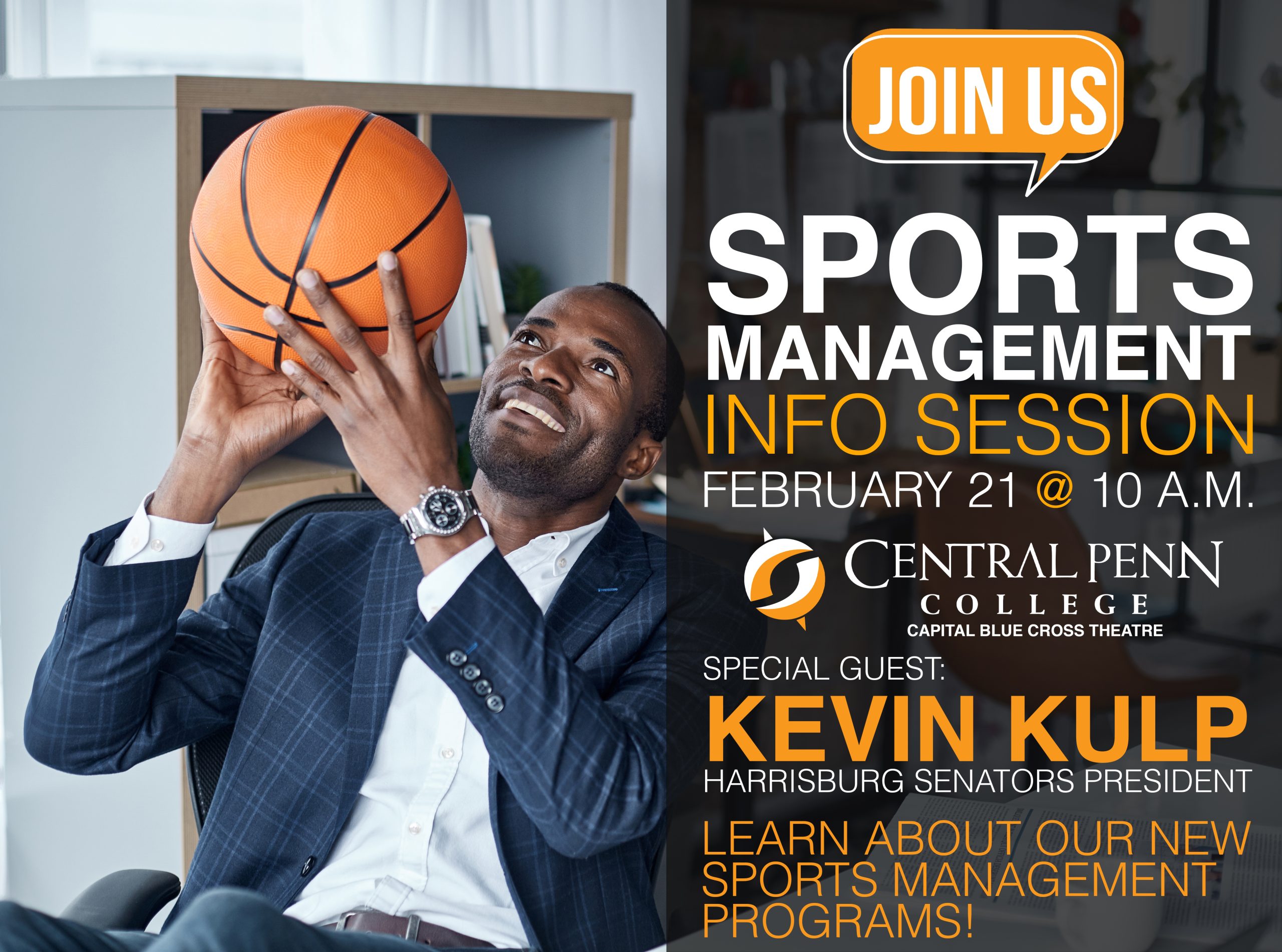 Sports Management Info Session - Central Penn College
