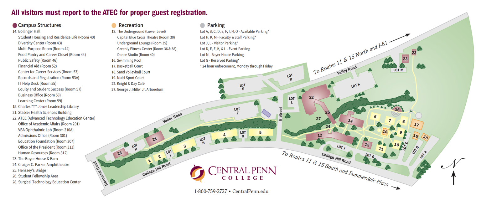 Our Location - Central Penn College